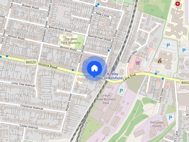 Victoria Road, Kirkby In Ashfield