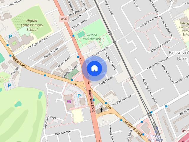 Victoria Square, Whitefield, M45