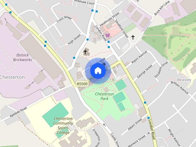 Victoria Street, Chesterton, Newcastle, Staffs