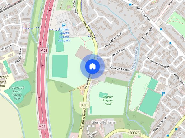 Vicarage Road, Egham, Surrey, TW20