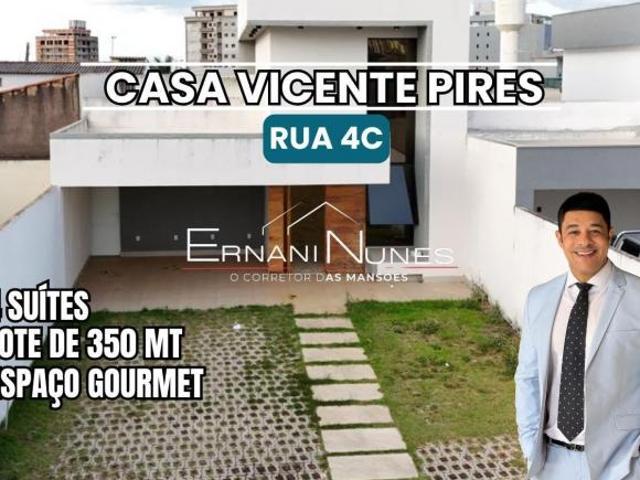VICENTE PIRES RUA 4C 4 QUARTOS 4 SUÍTES LAZER ARMARIOS PISCINA