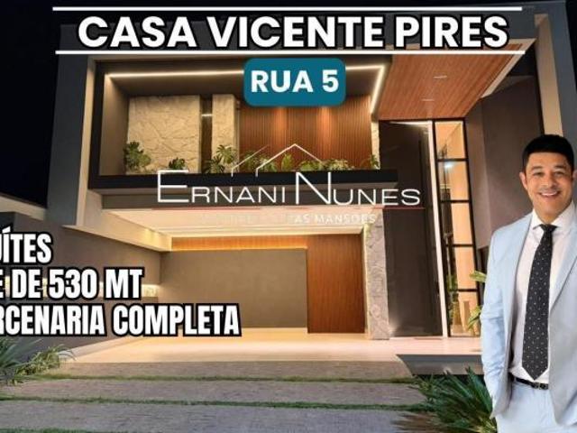 VICENTE PIRES RUA 5 4 QUARTOS 4 SUÍTES ARMARIOS LAZER