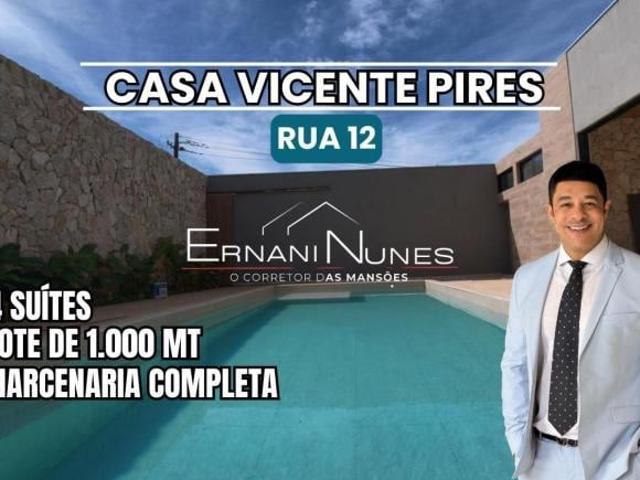 VICENTE PIRES RUA 12 4 QUARTOS 4 SUITES ÁRMARIOS LAZER