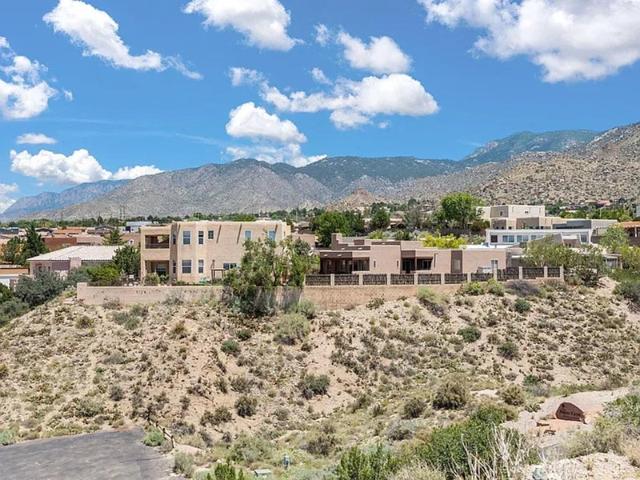 View of Sandia Mountains from my hill top townhome