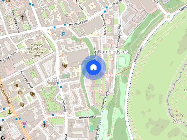 Viewcraig Gardens, Edinburgh, EH8