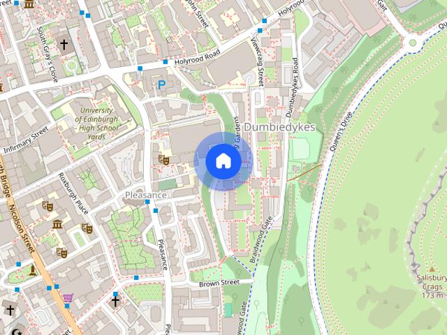 Viewcraig Gardens, Edinburgh, EH8