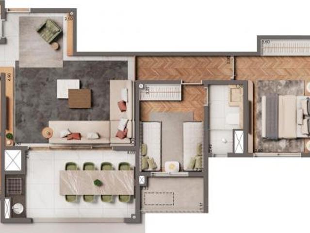 Vila Mariana, 87m², 2 suítes,1 vaga, varanda gourmet, Lazer completo