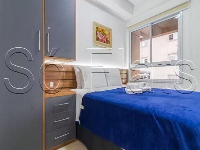 Vila Mariana Studio Mobiliado 29m² Varanda Metrô Santa Cruz Paulista Nex One Sena Madureira