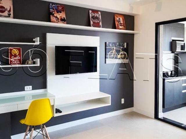 Vila Olímpia, Studio com Suíte, Varanda Envidraçada e Lazer Completo no Vn Casa do Ator