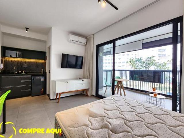 Vila Buarque | Studio| Varanda | Mobiliado | Metrô Santa Cecilia SP