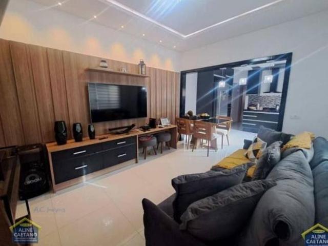 Vila Caiçara Casa 02 dorms c/ piscina, 700 mts da praia 670 mil