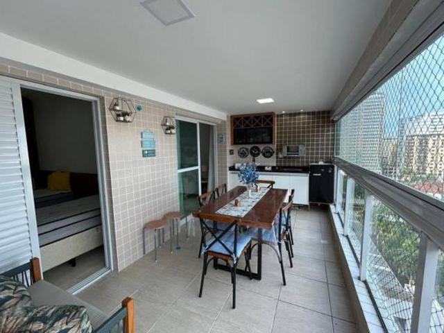 Vila Caiçara Apto 3 Dorms de 116m² com Sacada Gourmet e Lazer Completo