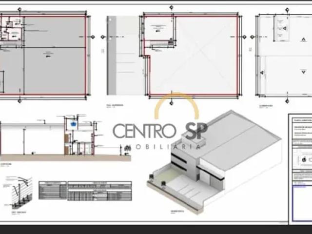 Galpão com 600 m² e 9 metros de pé direito, Locação, Jardim Contorno Bauru SP
