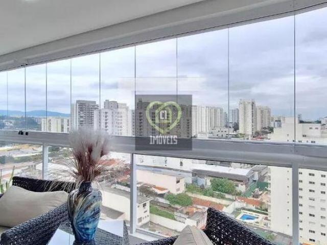 Vila Leopoldina apartamento com 175m² varanda, 3 suítes, 4 vagas