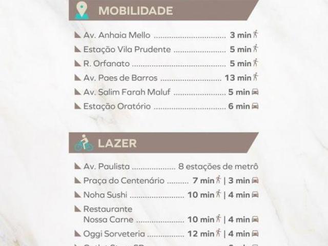 #VILA PRUDENTE VIVAZ SELECTION 1 DORM 24 M²