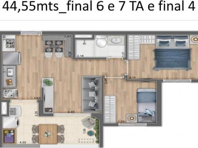 #VILA PRUDENTE WIN IBITIRAMA APTO 66 M² COM SACADA E VAGAS DETERMINADAS