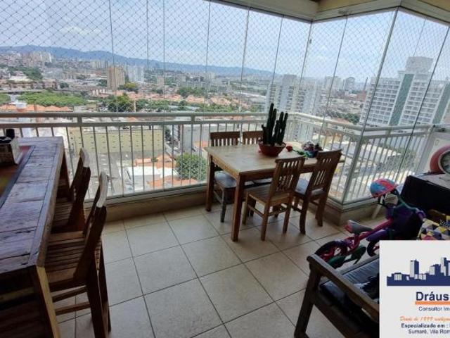 VILA ROMANA COM 133M2 ÚTEIS SENDO 4 DORM 1 aberto possível escritório, 3 SUÍTES, 2 GARS, VARANDA