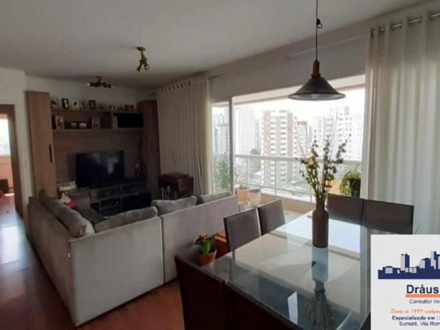 VILA ROMANA CONDOMÍNIO CLUBE, APTO DE 3 SUÍTES, 2 GARS, 120M2 ÚTEIS AMPLA GOURMET, PISCINA 25! POSS