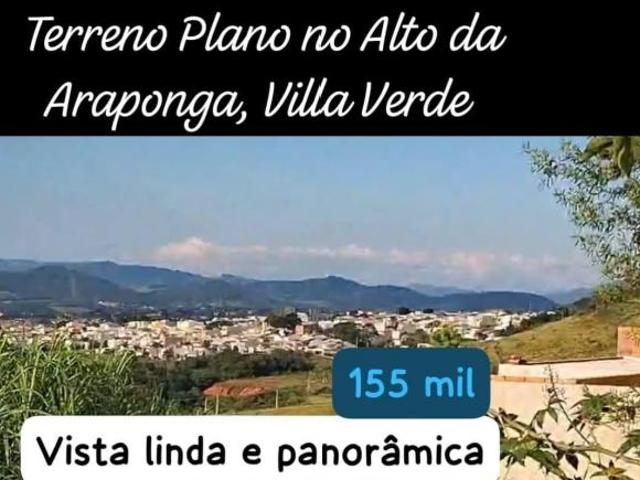 Villa Verde Terreno Plano na melhor localização da Rua Araponga, em Bragança Paulista