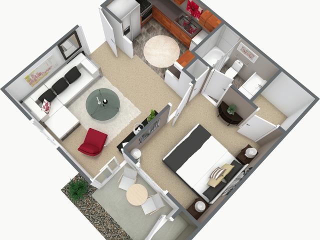 Villa Montana 1 Bedroom Apartment for Rent at 11350 E Sahuaro Dr, Scottsdale, AZ 85259