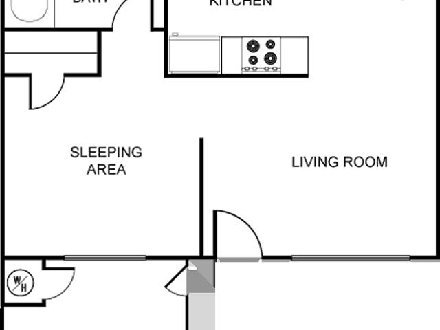 Villa Sierra 1 Bedroom Apartment for Rent at 139 Santa Ana Ave, Clovis, CA 93612