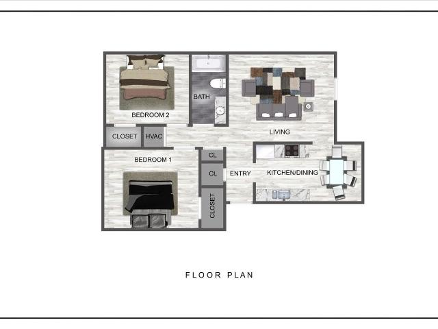 Village Meadows 2 Bedroom Apartment for Rent at 9801 Meandering Way, Fort Smith, AR 72903