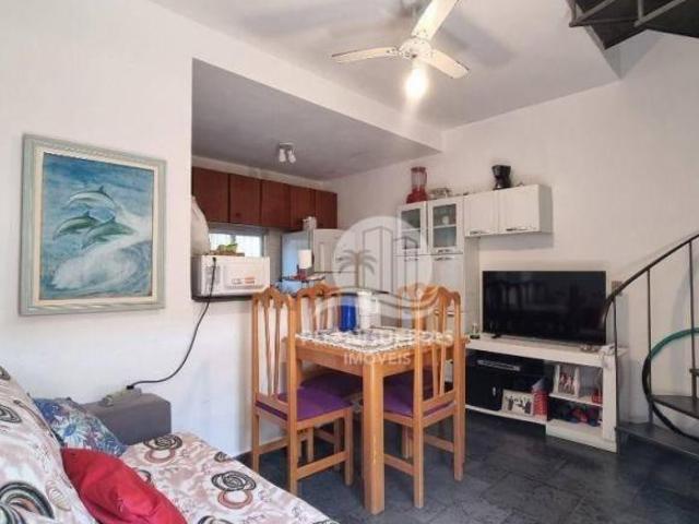 Village com 1 dormitório à venda, 55 m² por R$ 280.000,00 Jardim Las Palmas Guarujá/SP