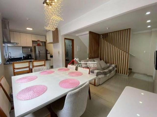 Village com 2 dormitórios à venda, 102 m² por R$ 640.000,00 Estuário Santos/SP