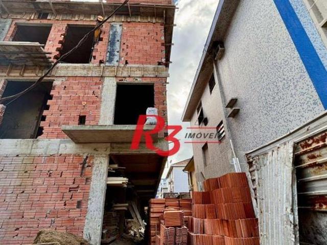 Village com 2 dormitórios à venda, 80 m² por R$ 700.000,00 Campo Grande Santos/SP
