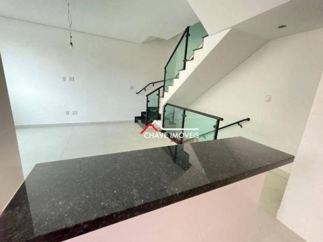 Village com 2 dormitórios à venda, 92 m² por R$ 720.000,00 Campo Grande Santos/SP