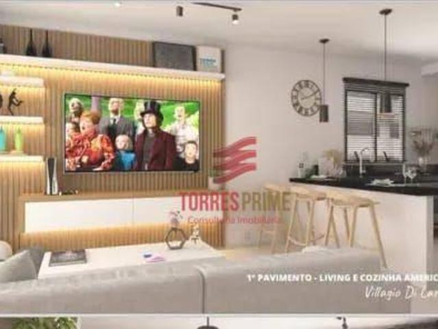 Village com 3 dormitórios à venda, 170 m² por R$ 1.290.000,00 José Menino Santos/SP