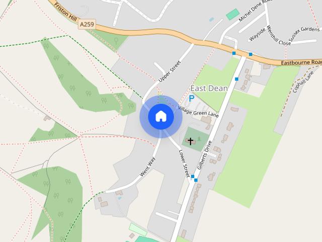 Village Green Lane, East Dean, Eastbourne, BN20 0DR