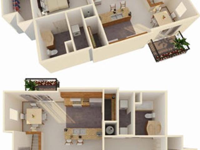 Villas at Stonebridge 1 Bed Loft w/ Garage Price not included