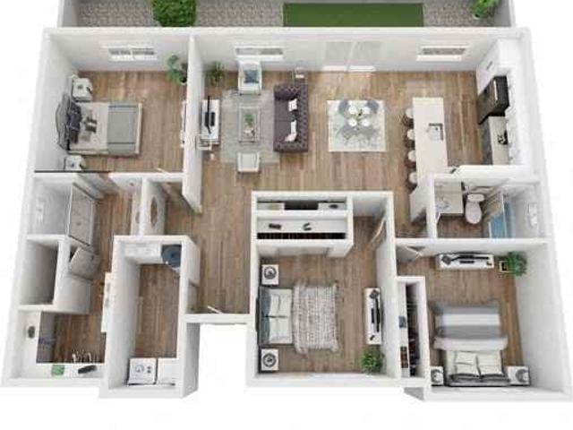 Villas on Ash 3 Bedroom Apartment for Rent at 1381 N Gilbert Rd, Gilbert, AZ 85234