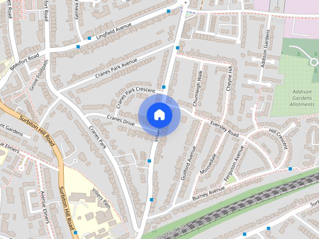 Villiers Avenue Surbiton KT5