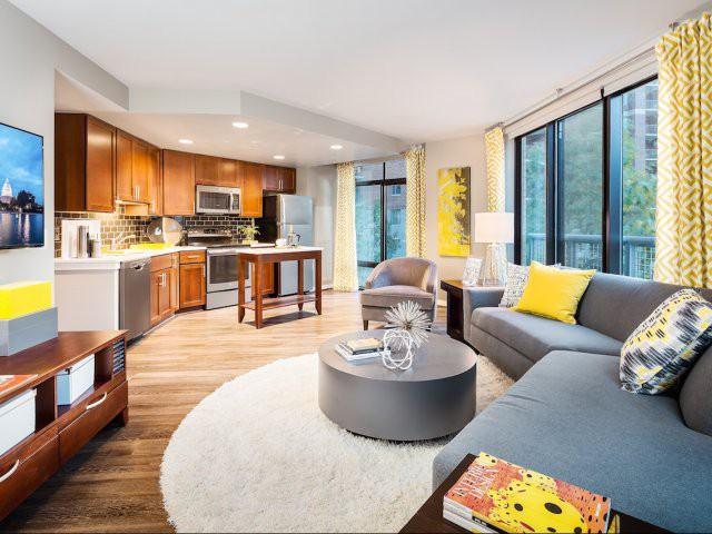 Virginia Square Towers 1 Bedroom Apartment for Rent at 3444 Fairfax Dr, Arlington, VA 22201 Ballston Virginia Square