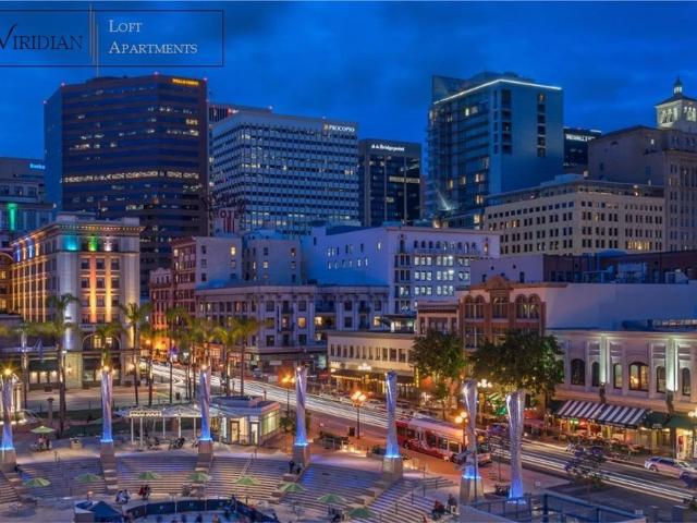 Viridian Lofts 1 Bedroom Apartment for Rent at 1023 4th Ave, San Diego, CA 92101 Core Columbia