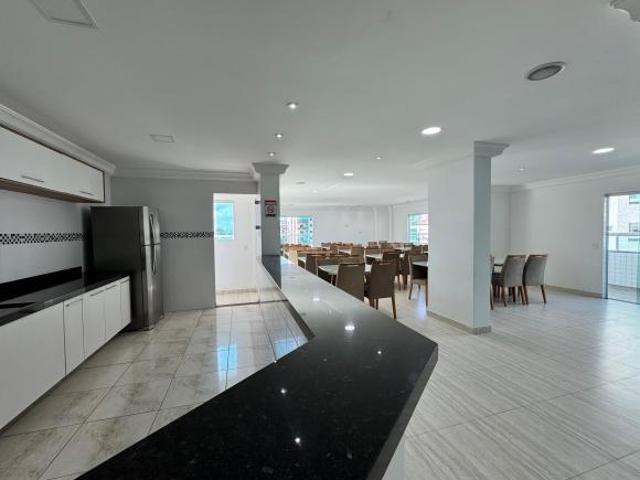 Vista Mar, 3 Quartos 2 suites, 2 vagas, sacada gourmet Caiçara, Praia Grande