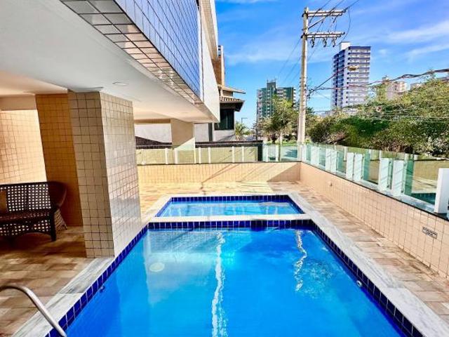 Vista Mar, 2 Quartos 1 suite, sacada com churrasqueira, Caiçara Praia Grande