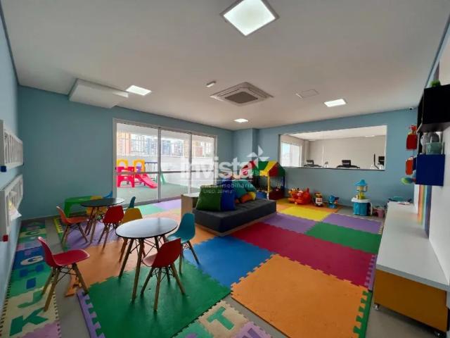 Vista mar, andar altíssimo e sofisticação no miolinho do Embaré!
