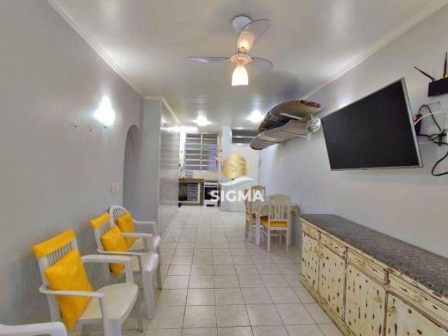VISTA MAR Apartamento com 2 dormitórios à venda na Praia das Pitangueiras Guarujá/SP