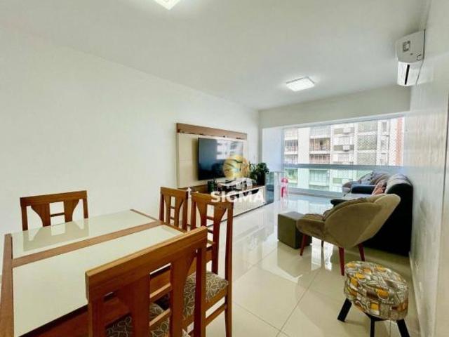VISTA MAR Apartamento com 2 quartos sendo 1 suíte à venda na Praia das Pitangueiras Guarujá/SP
