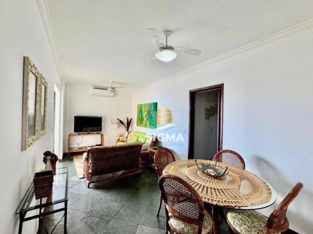 VISTA MAR Apartamento com 2 quartos sendo 1 suíte à venda na Praia das Pitangueiras Guarujá/SP