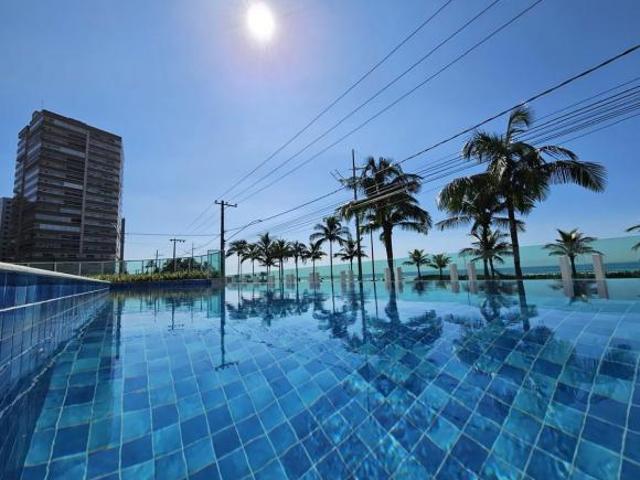 VISTA MAR no Caiçara! Fino acabamento 2 Suites, 2 vagas, completo! Praia Grande