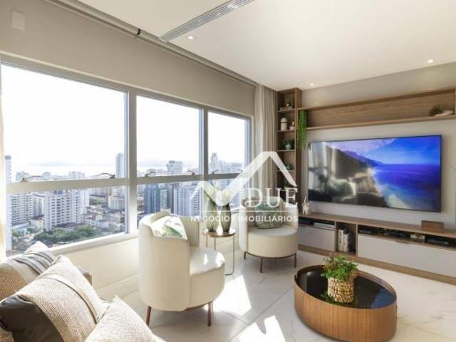 VISTA MAR, PORTEIRA FECHADA, ANDAR ALTO,Apartamento com 1 dormitório à venda, 74 m² por R$ 910.000
