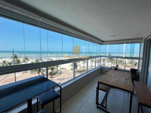 VISTA MAR TOTAL ! LAZER COMPLETO 3 DORMITORIOS 2 VAGAS MOBILIADO