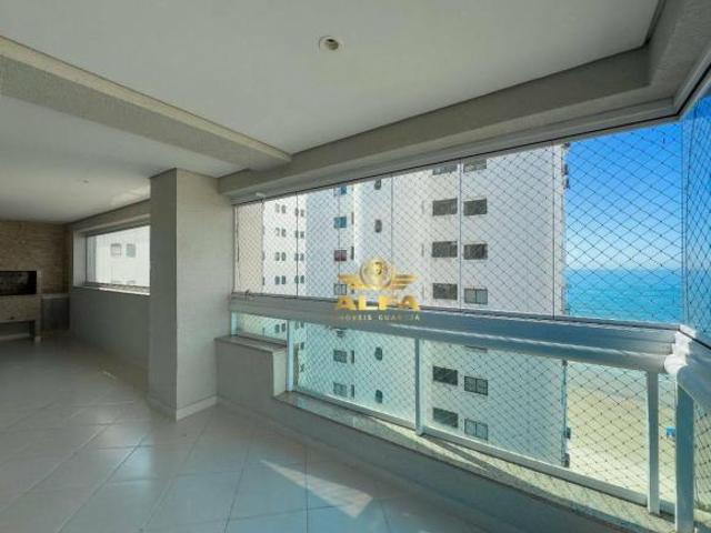 Vista mar Varanda Gourmet Lazer Prédio novo 3 Suítes, 2 Vagas, Apartamento na Praia das Astu