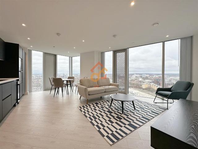 Vista River Tower, 1 Trinity Way, Manchester M3, 2 bed flat to rent, £1,750 pcm | PrimeLocation