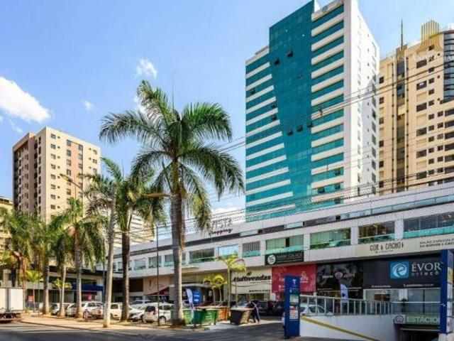 Vista Shopping Águas Claras sala de canto e andar alto