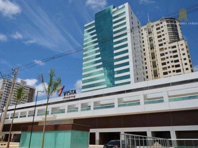 Vista Shopping Águas Claras – Sala reformada, granito, vista livre